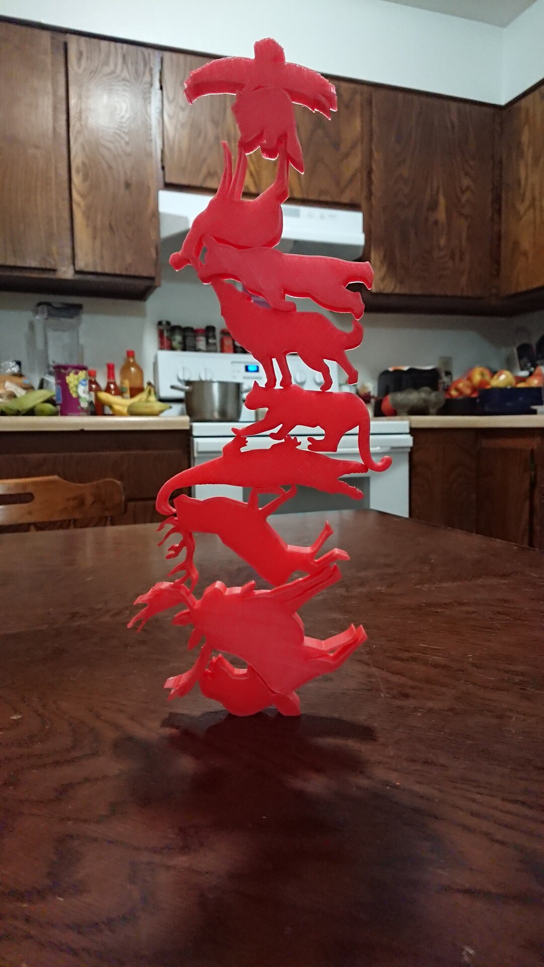 Don't Bump the Table 3D Printed Animal Stacking Game - Fast-paced Party Game for Families ...