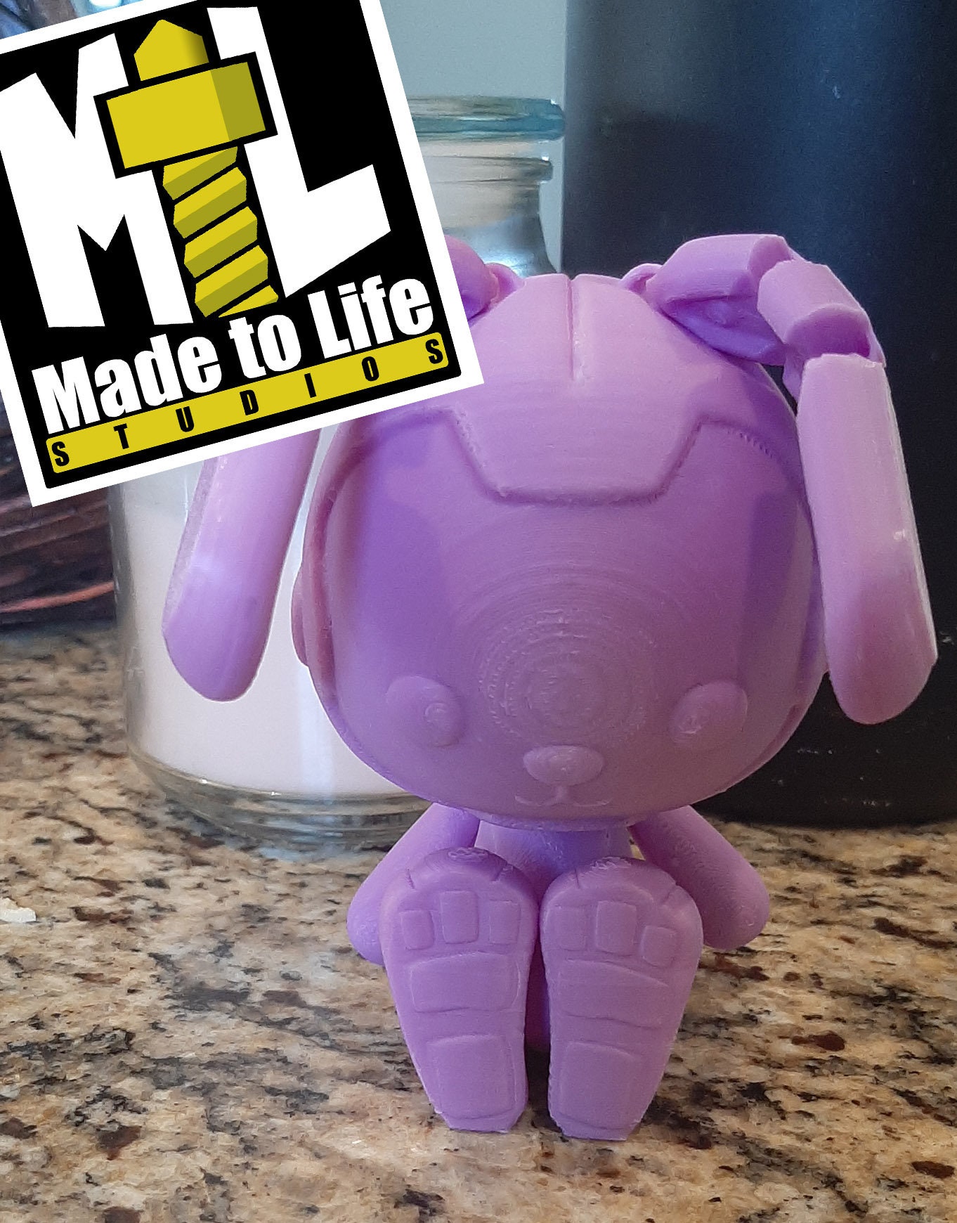 Articulated Robot Bunny Fidget Toy - Etsy