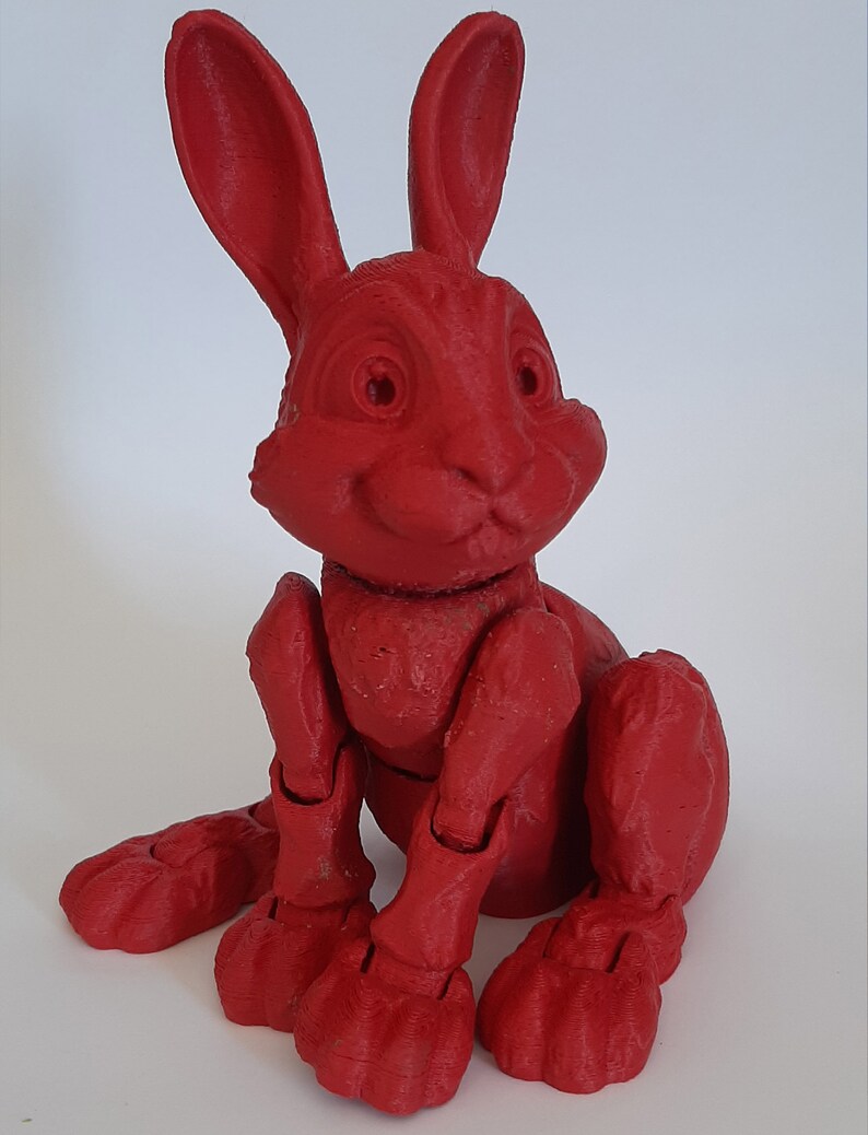 Articulated 3d Printed Rabbit, Adorable Gift Get Your Hands on One ...