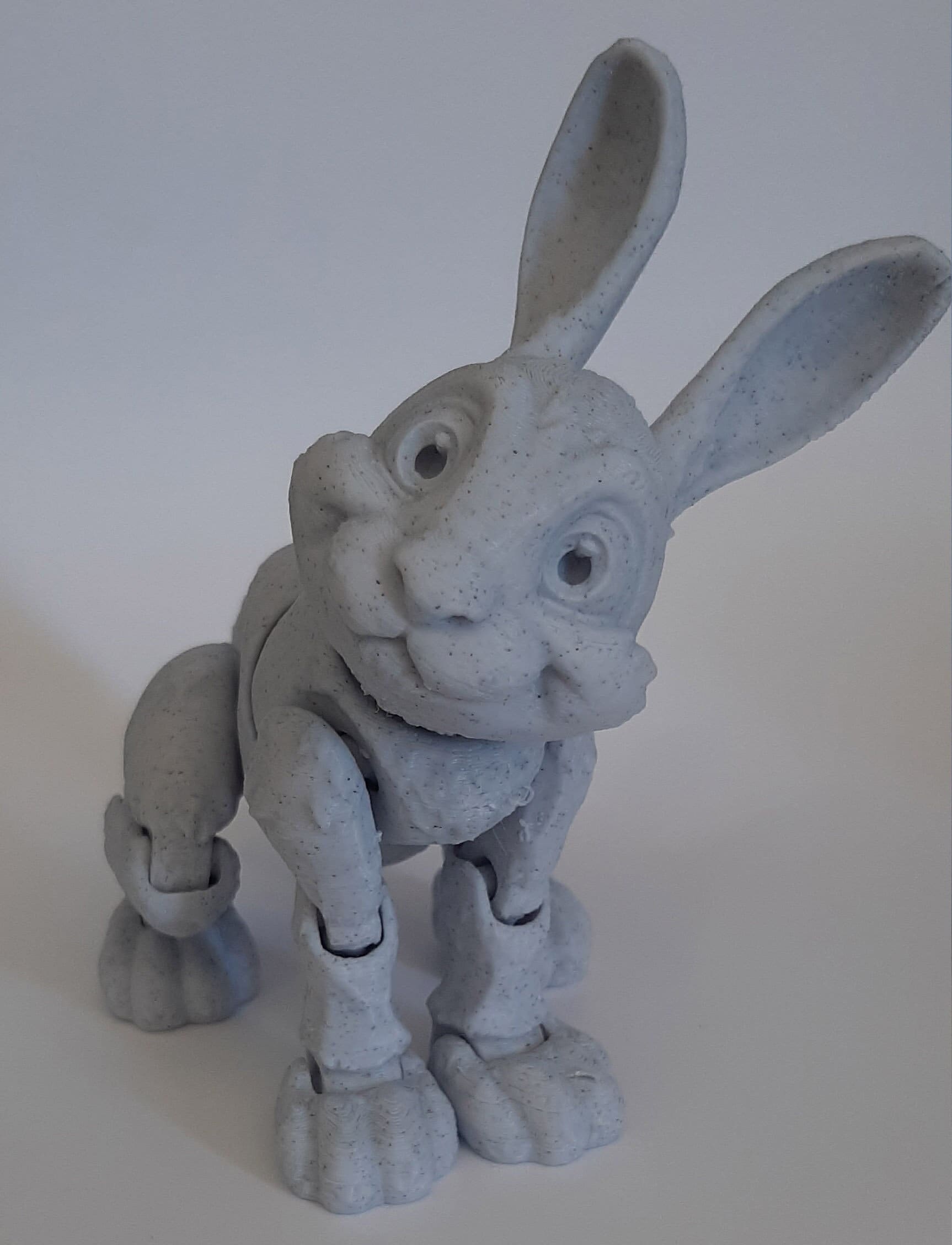 Articulated 3d Printed Rabbit, Adorable Gift Get Your Hands on One ...