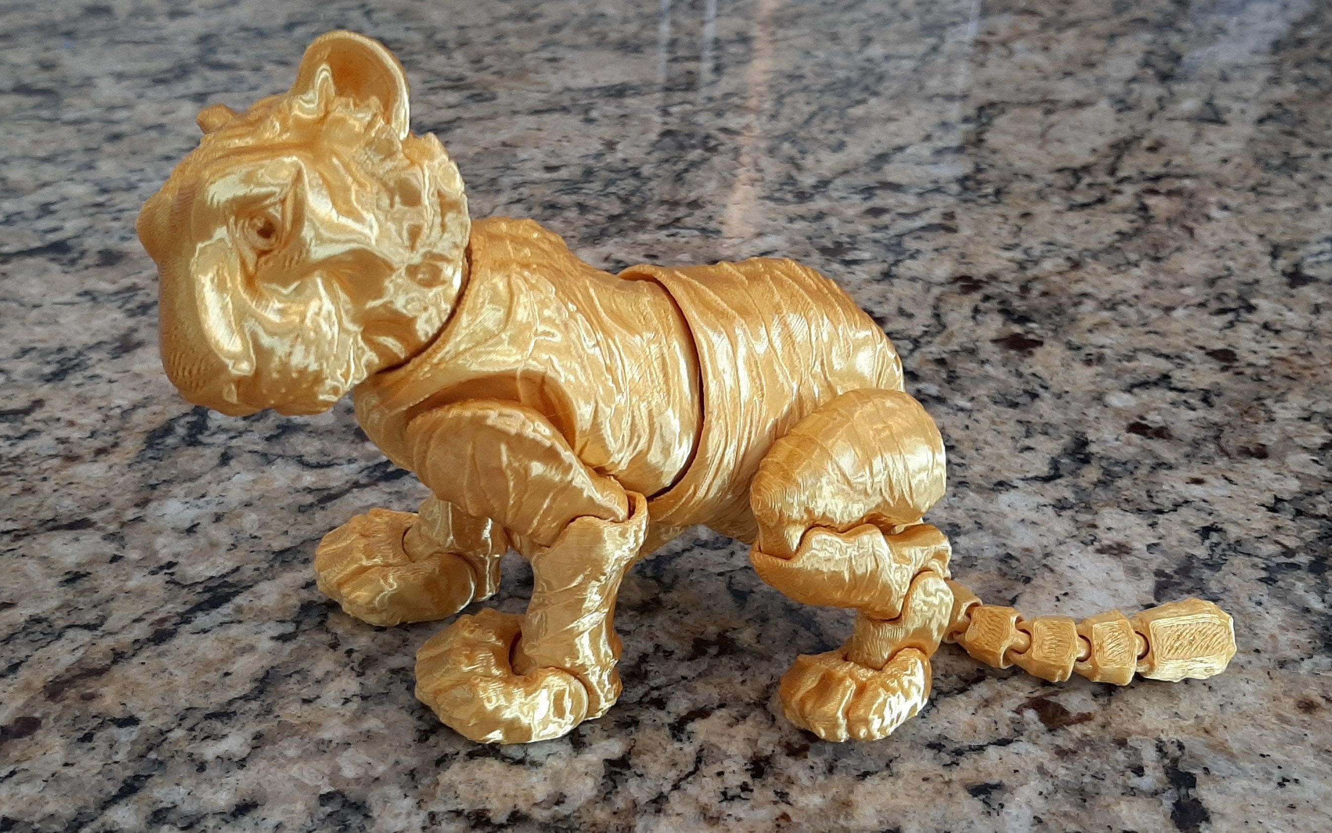 This 3d Printed Tiger is Grrrreat! A Purrrrfect Gift for Any Cat Lover ...
