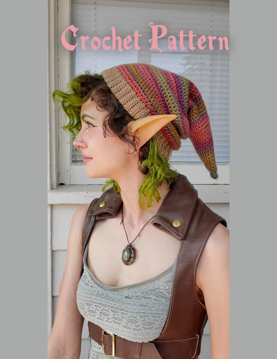 Elf Beanie Crochet Pattern DIGITAL FILE Not a Finished Hat - Etsy