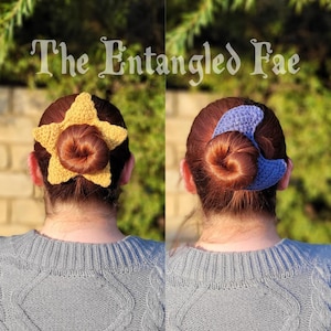 Star & Moon Bun Booper Crochet Pattern - Etsy