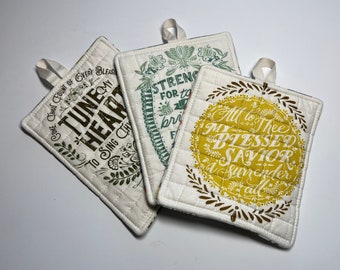 Christian Mug Rug - Etsy