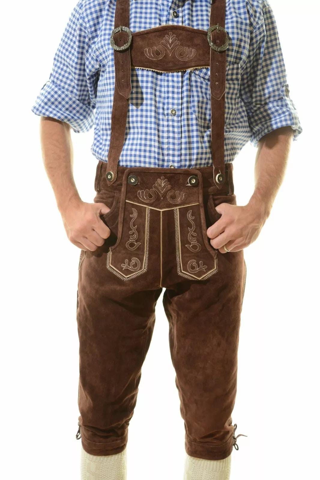 Men's Oktoberfest Lederhosen German Costume German Outfit Tracht ...