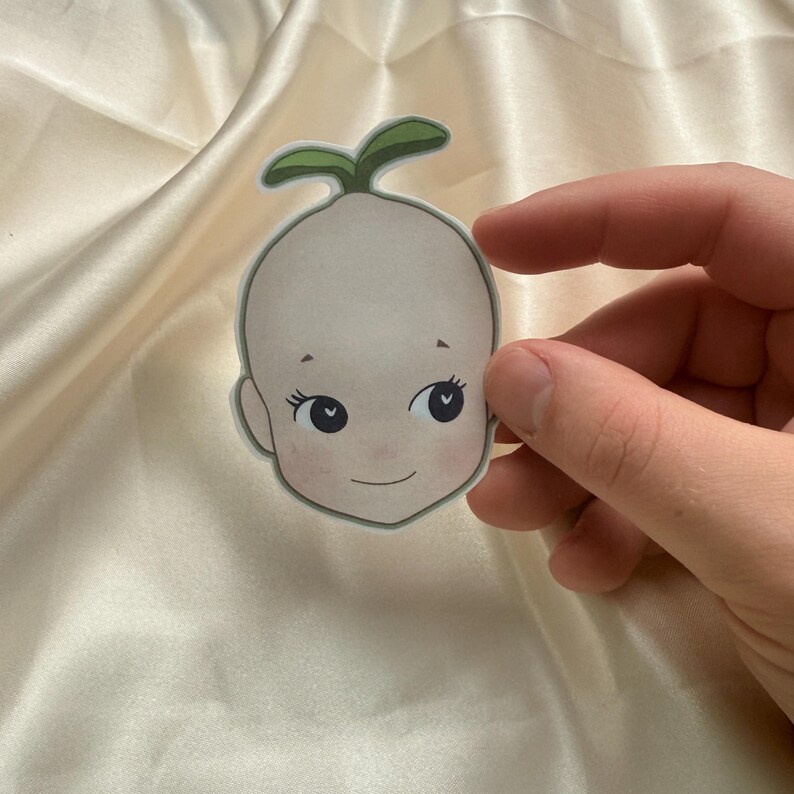 Sonny Angel Sprout Inspired Sticker: Trinket Girlie Junk Journal Decor ...