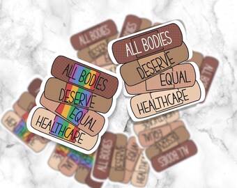 Equality Sticker LGBTQ Pride Sticker Equality for All - Etsy