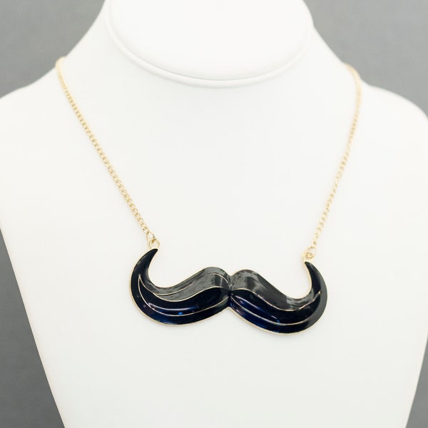 Mustache Necklace - Etsy