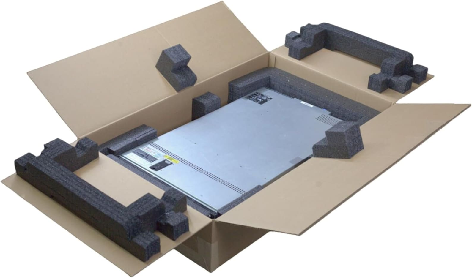 EPE USA Universal 1U and 2U Server Shipping Box Double Wall Foam ...