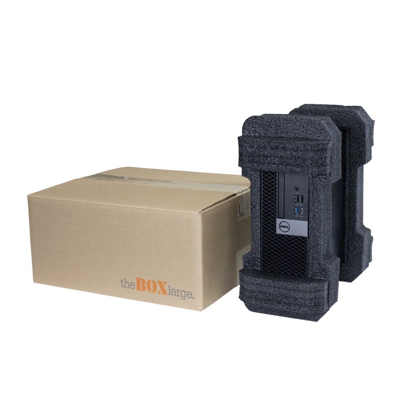 EPE USA Universal Small Form Factor Desktop Computer Shipping Box ...
