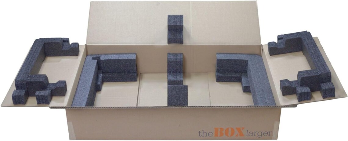 EPE USA Universal 1U and 2U Server Shipping Box Double Wall Foam ...