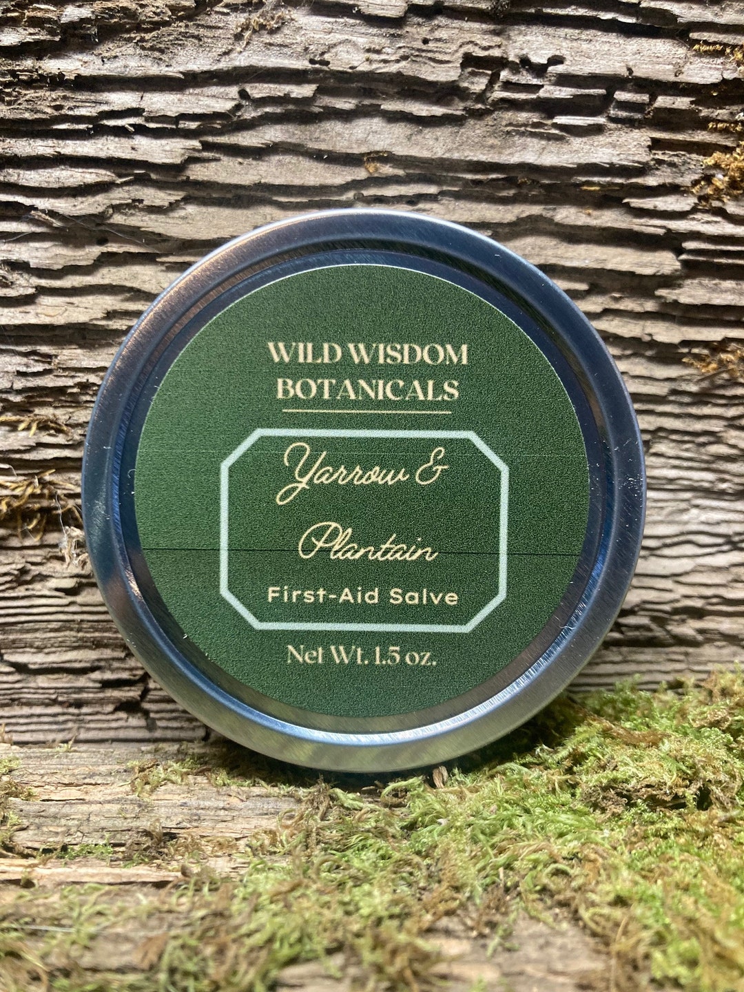 Yarrow & Plantain First Aid Salve Wild Wisdom Botanicals - Etsy