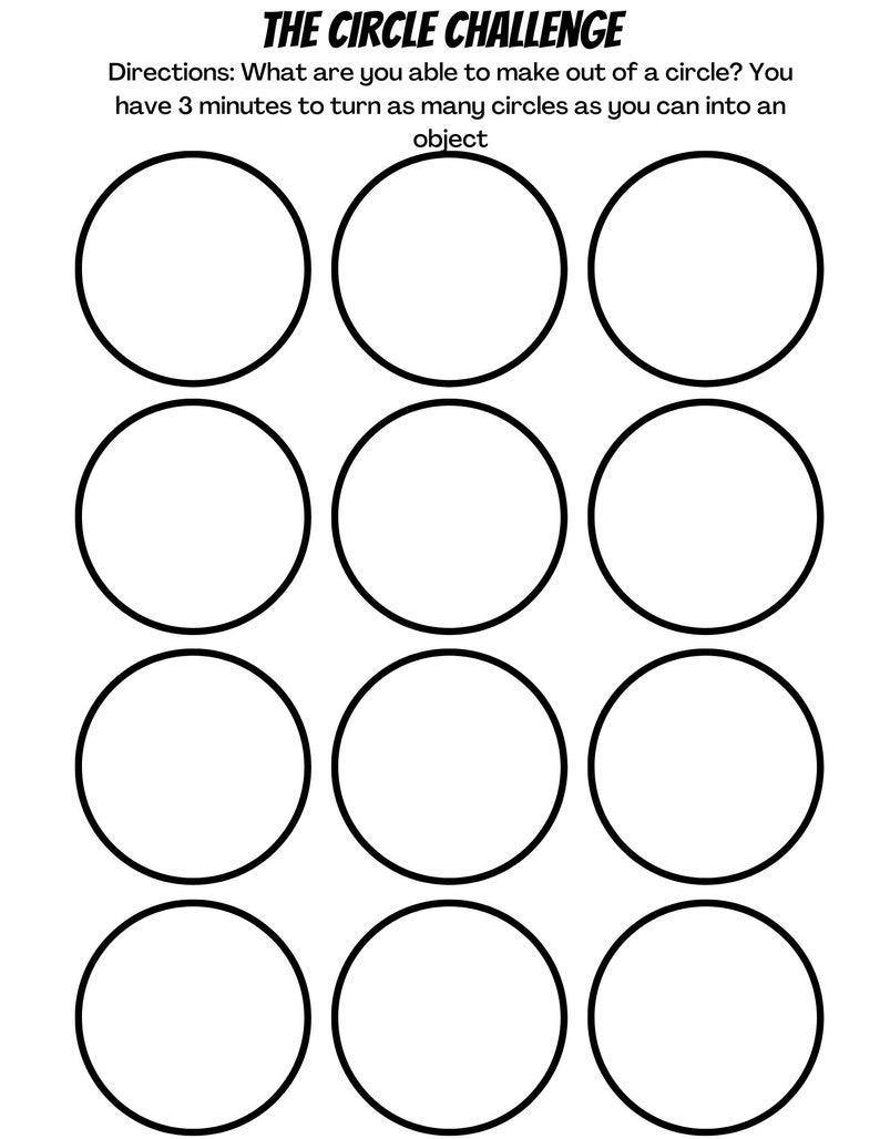 Circle Challenge - Etsy