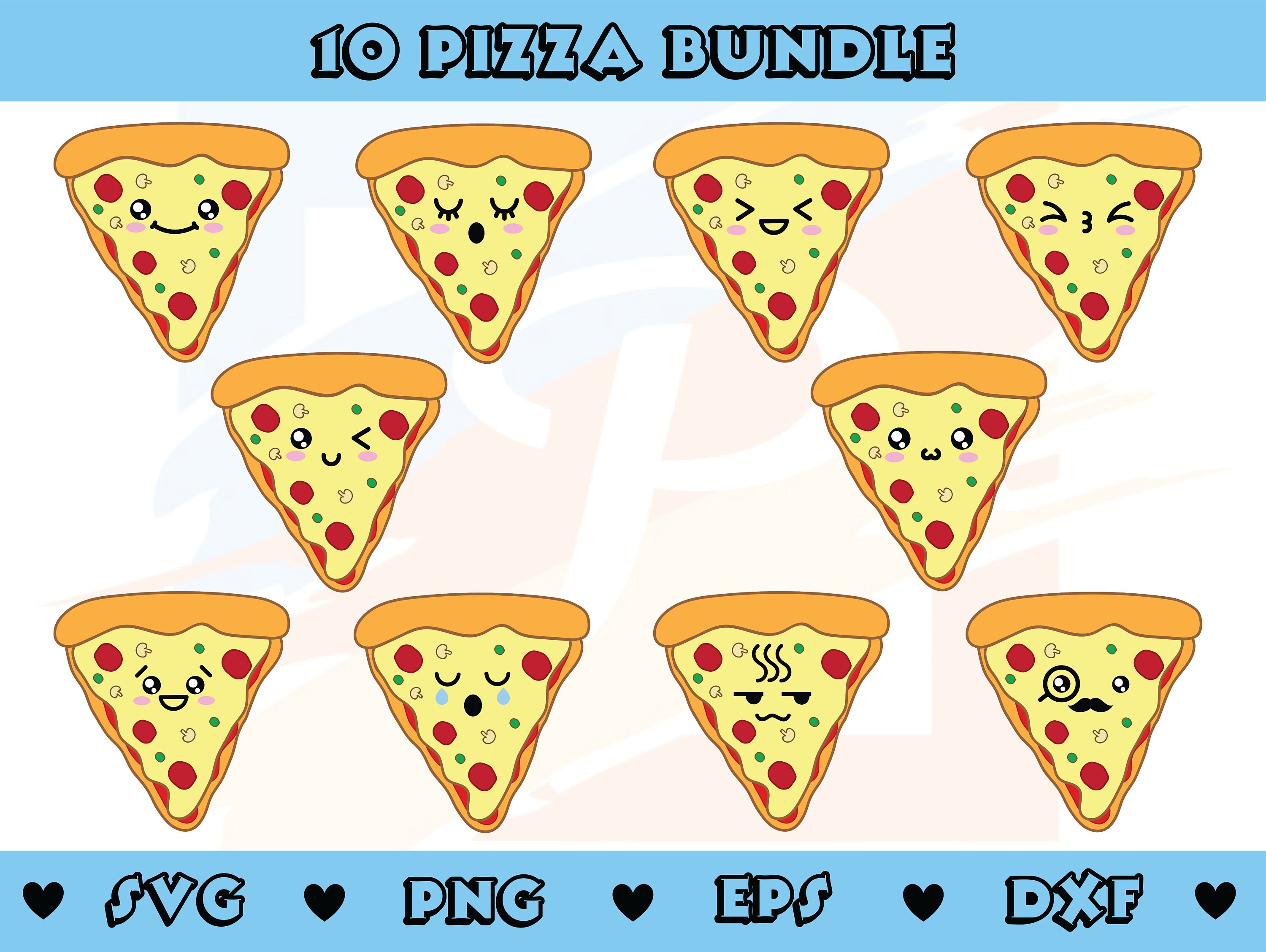 Pizza SVG, Pizza Clipart, Pizza Silhouette, Pizza Digital File, Pizza ...