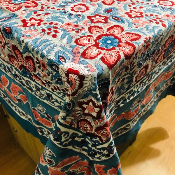 Indian Table Cloth - Etsy