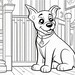 Children's Coloring Book, 4 Bundles of Cats and Dogs - Etsy