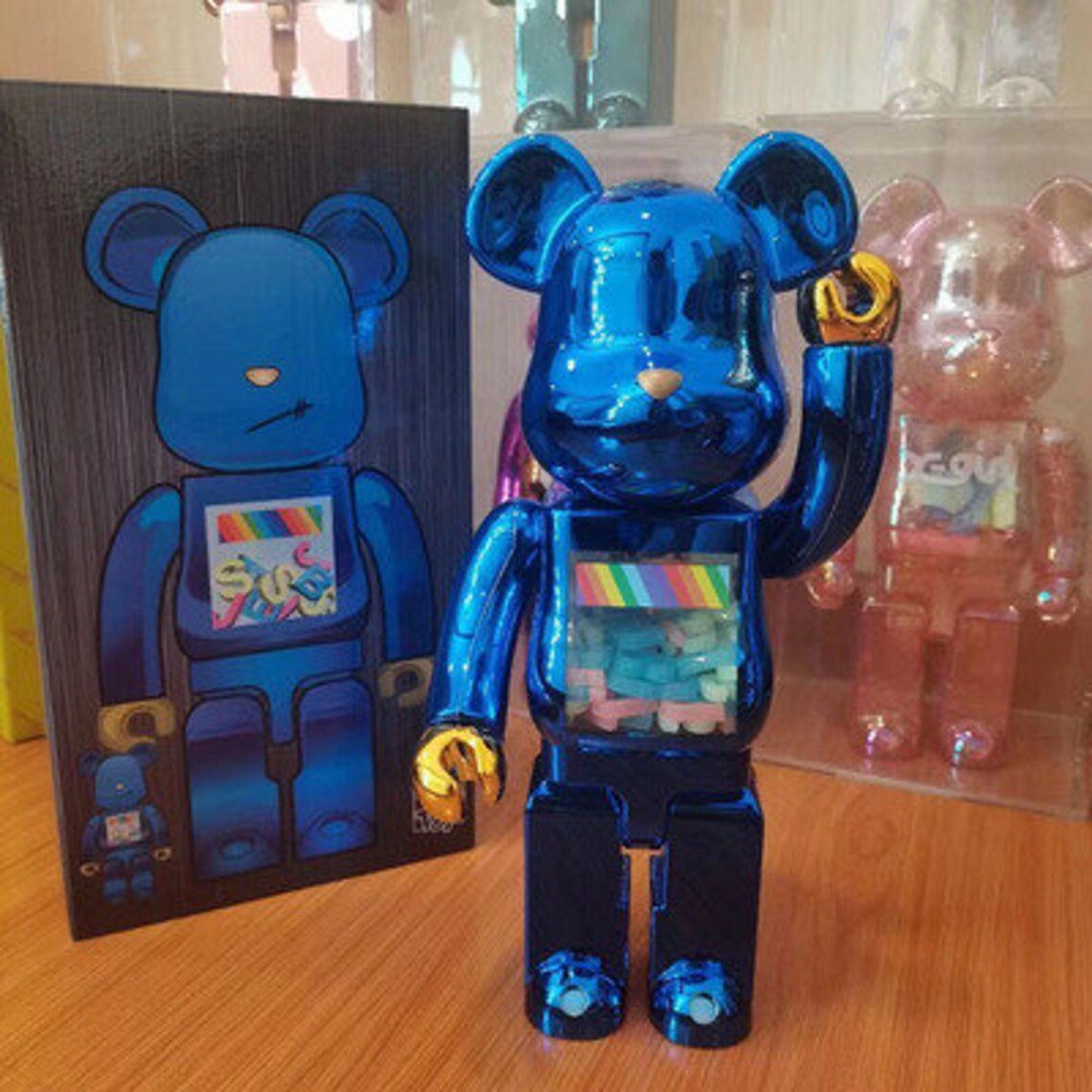 J.S.B. Bearbrick 400% Berbrick Bearbrick Limited Action | Etsy