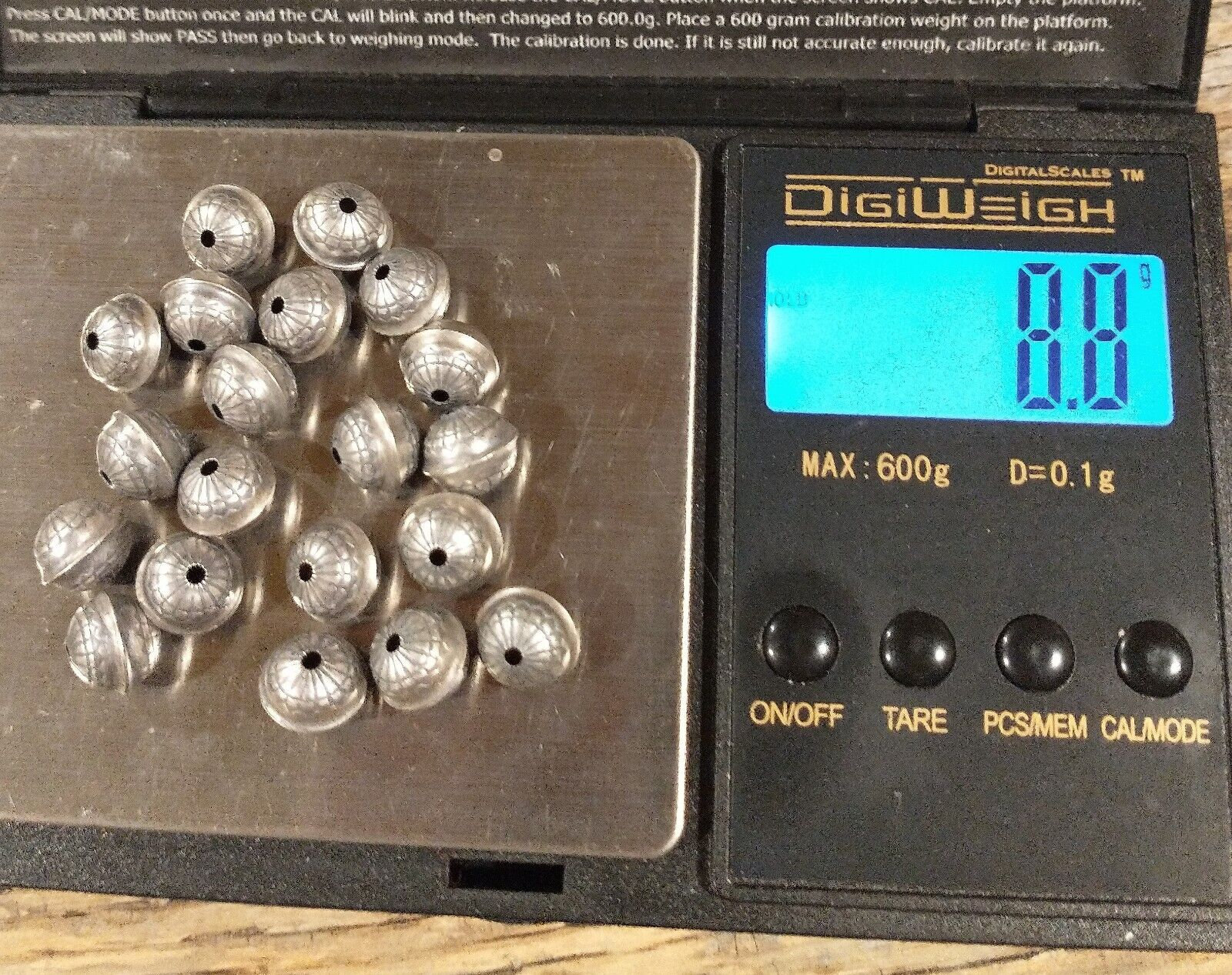 8 Mm Warm Patina NAVAJO BENCH BEADS Stamped Lot Charm Sterling - Etsy