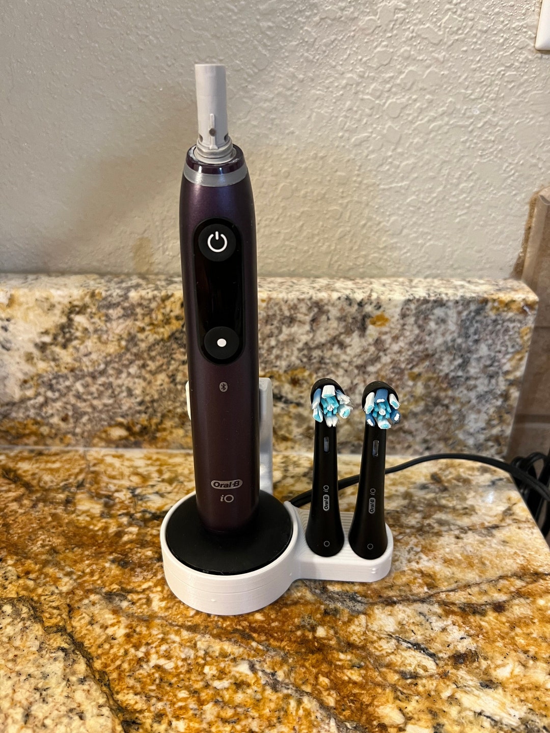 Oral B IO 7,8,9 Brush + Head Holder for Round Base / Countertop ...