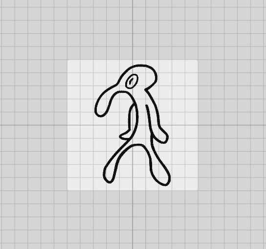 Squidward Art Outline Spongebob Squarepants Digital Download - Etsy UK