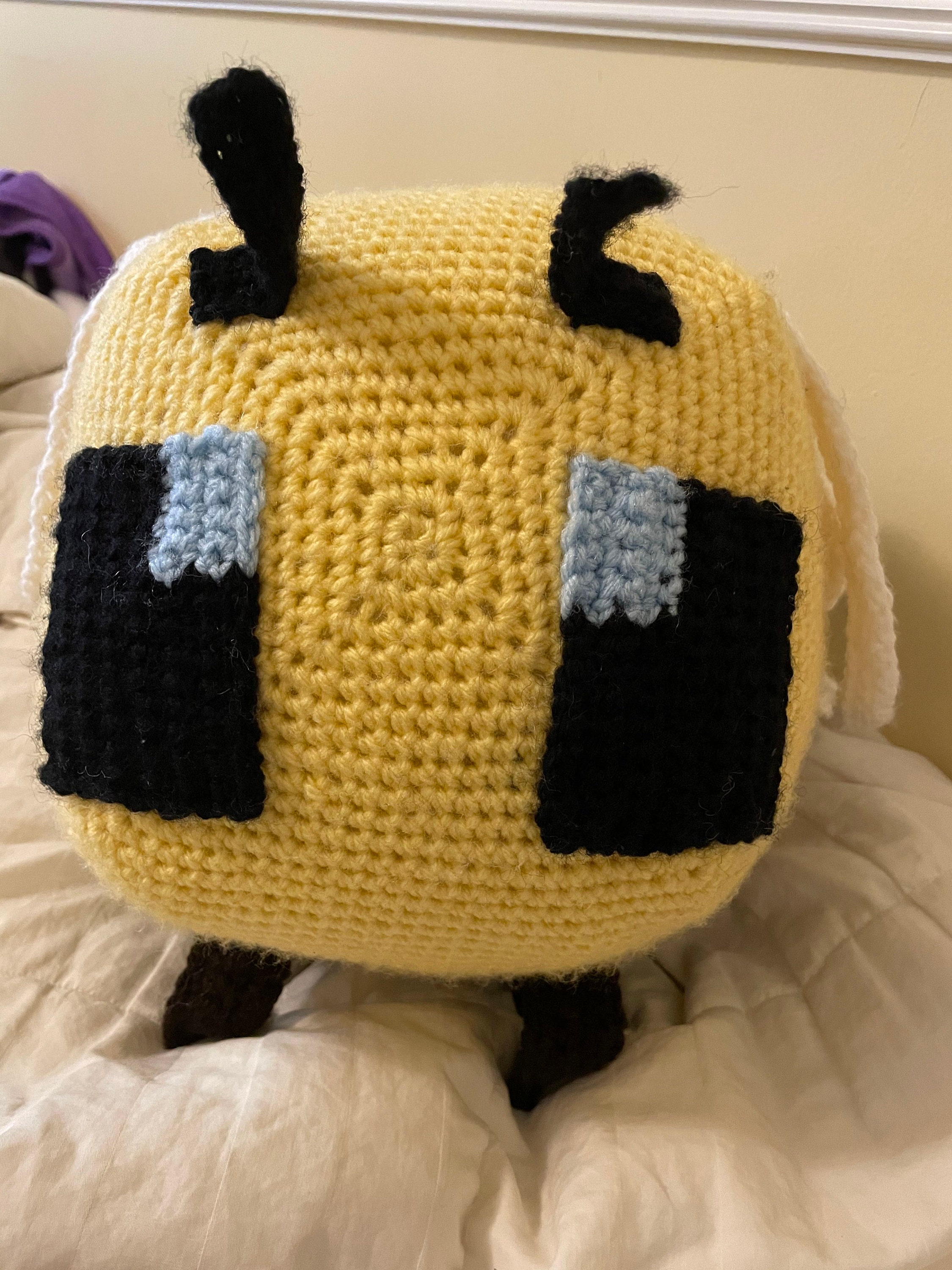 Minecraft Bee Crochet Pattern - Etsy Australia