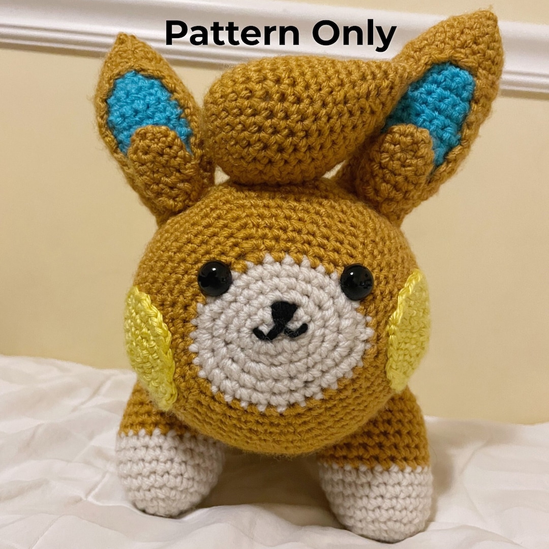 Pawmi Pokemon Crochet Pattern - Etsy