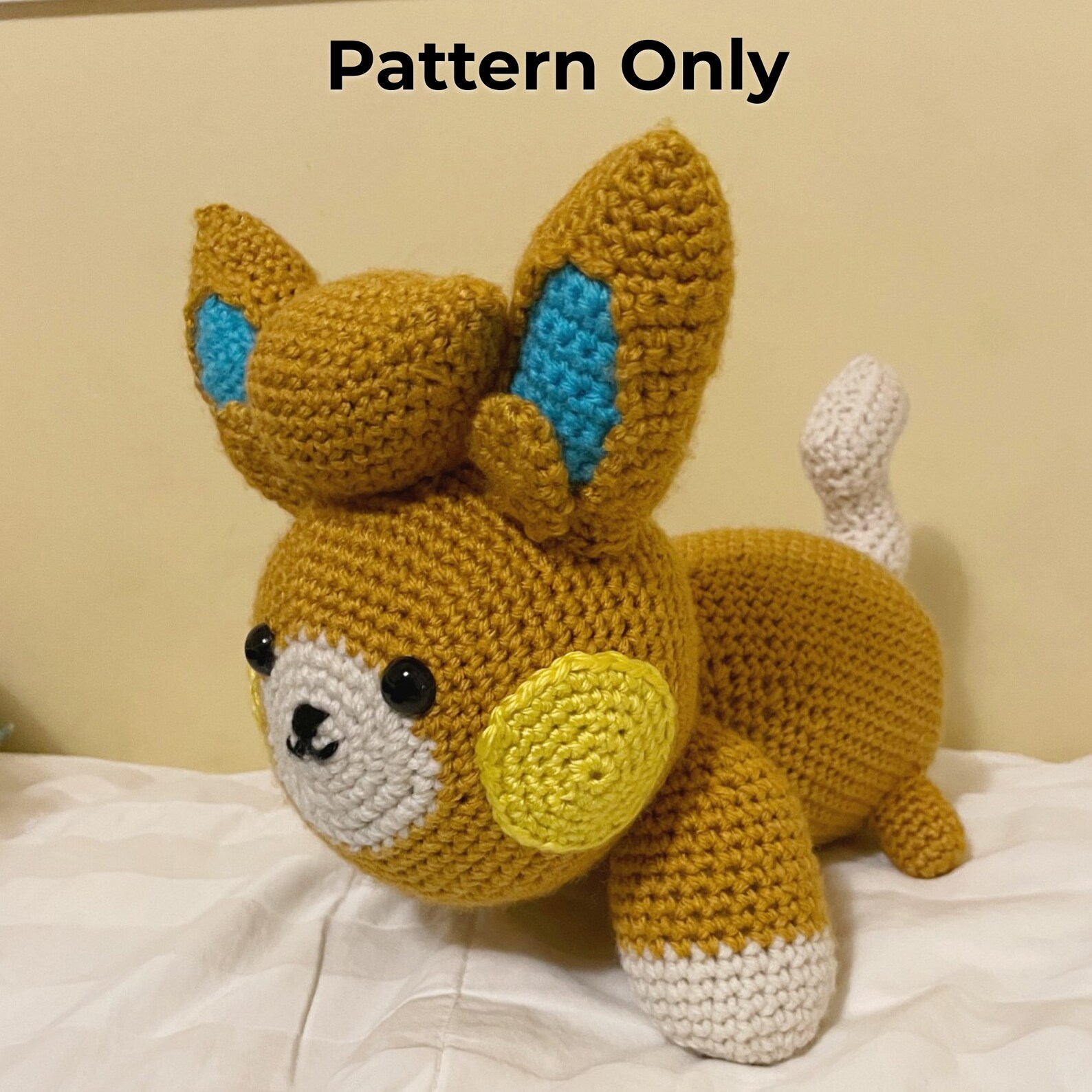 Pawmi Pokemon Crochet Pattern - Etsy