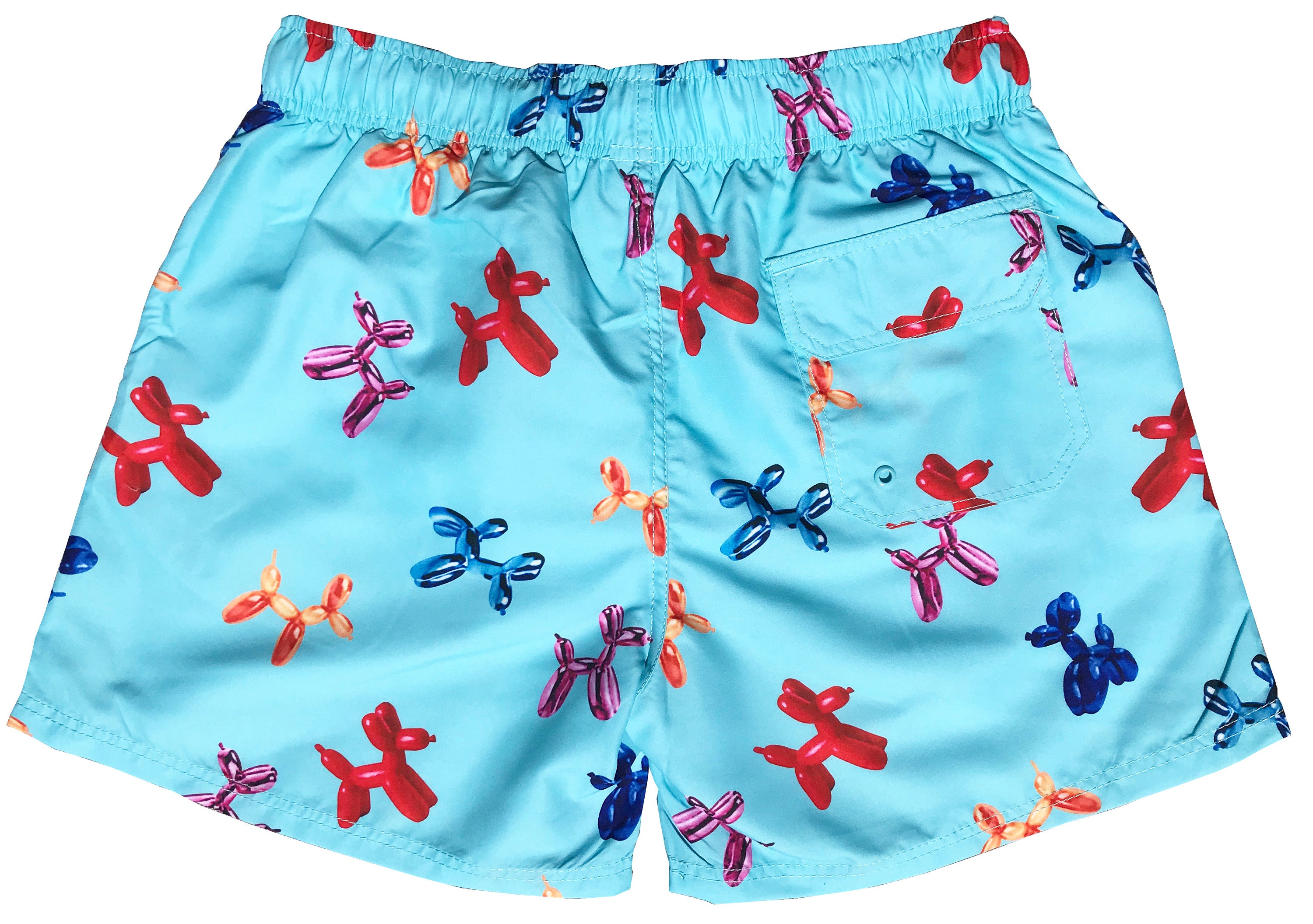 Molokai Balloon Dogs Swim Trunks - Etsy
