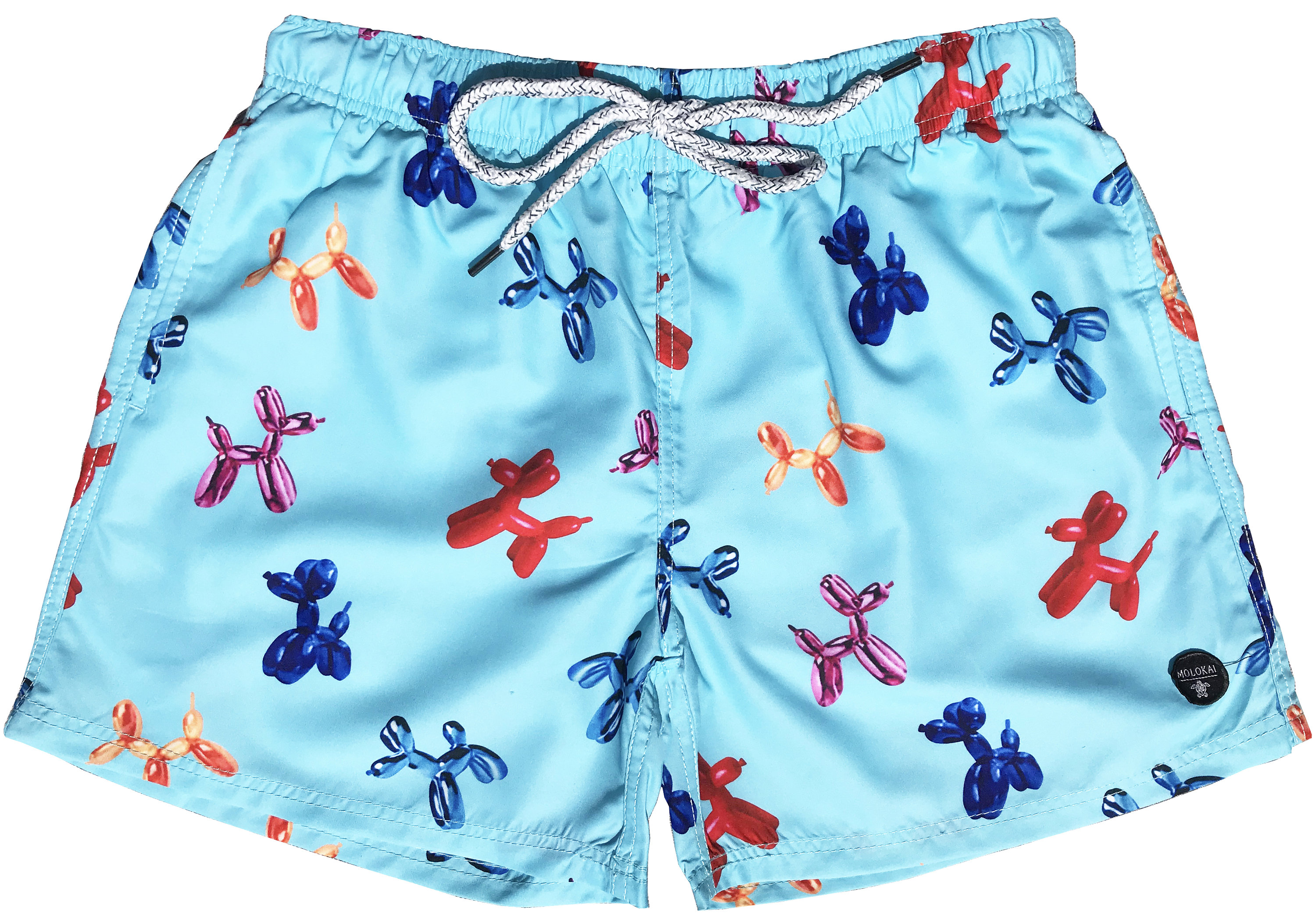 Molokai Balloon Dogs Swim Trunks - Etsy