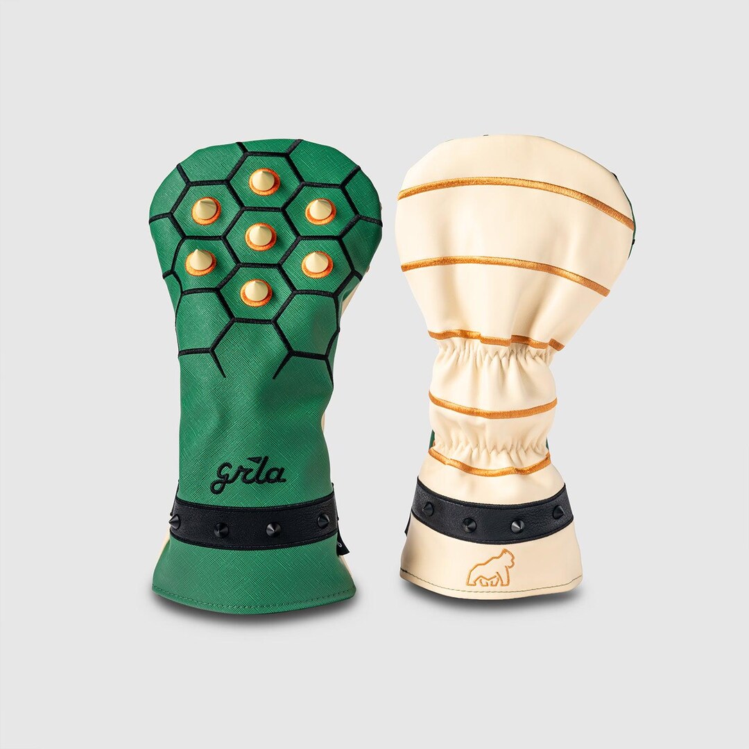 Green Shell Driver Head Cover - Etsy
