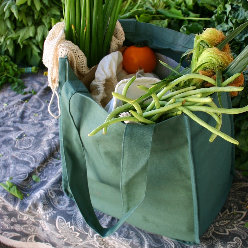 Vegetable Tote Bag - Etsy