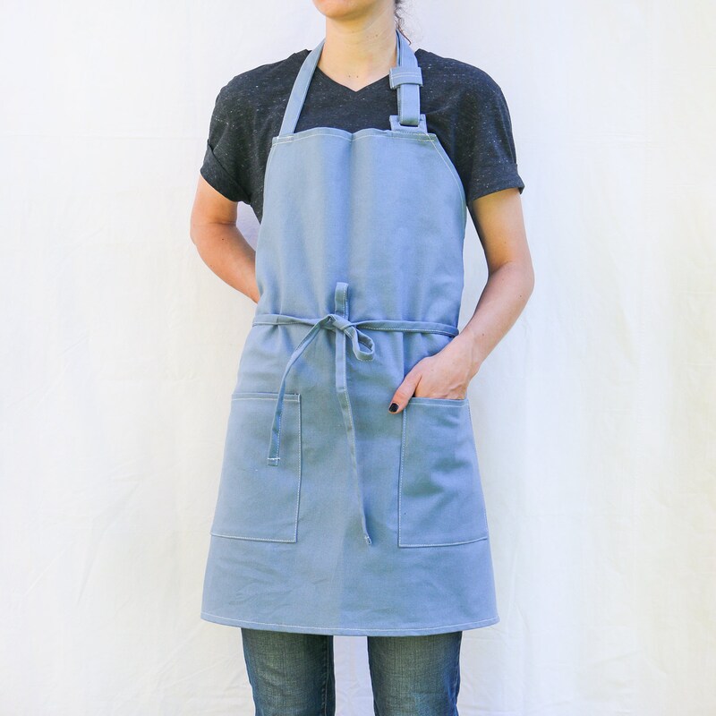 Natural Linen Apron - Etsy