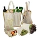 Farmer’s Market Tote & Produce Bag Set - 6 Piece Shopping Kit - Etsy