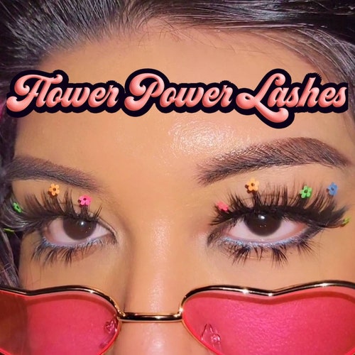Color Changing Flower Lashes - Etsy