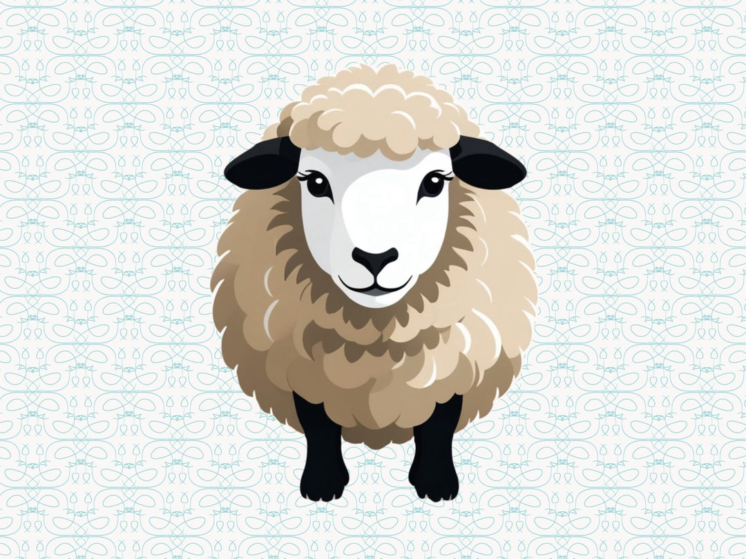Sheep Png, Sheep Clip Art, Animal Png, Farm Animal Png, Farm Animal ...
