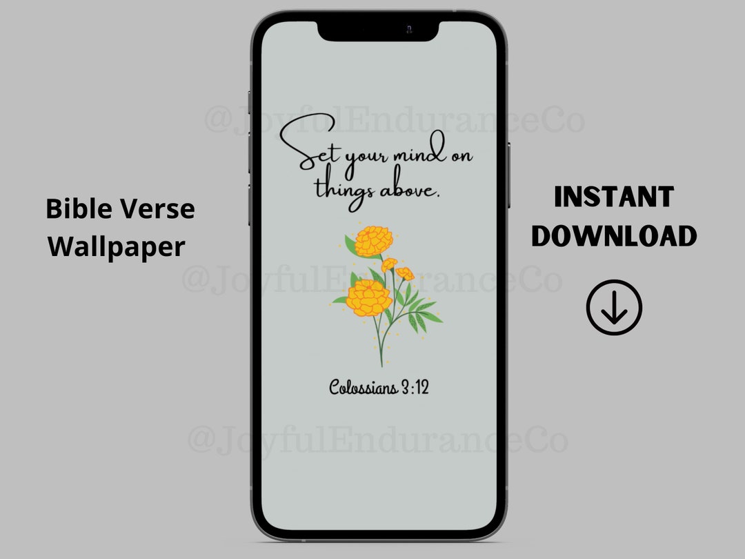 Phone Wallpaper, Bible Verse Wallpaper, Christian Wallpaper, iPad ...