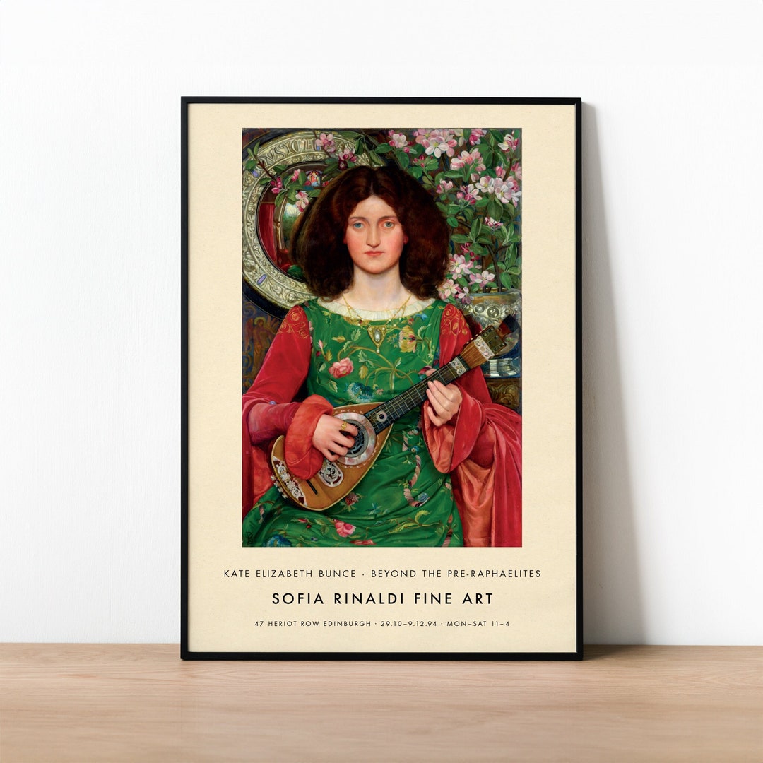 Kate Elizabeth Bunce Melody Musica Exhibition Poster, 1895 Pre ...