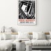 Edward Wadsworth Exhibition Poster, Vorticist Print, Black and White ...