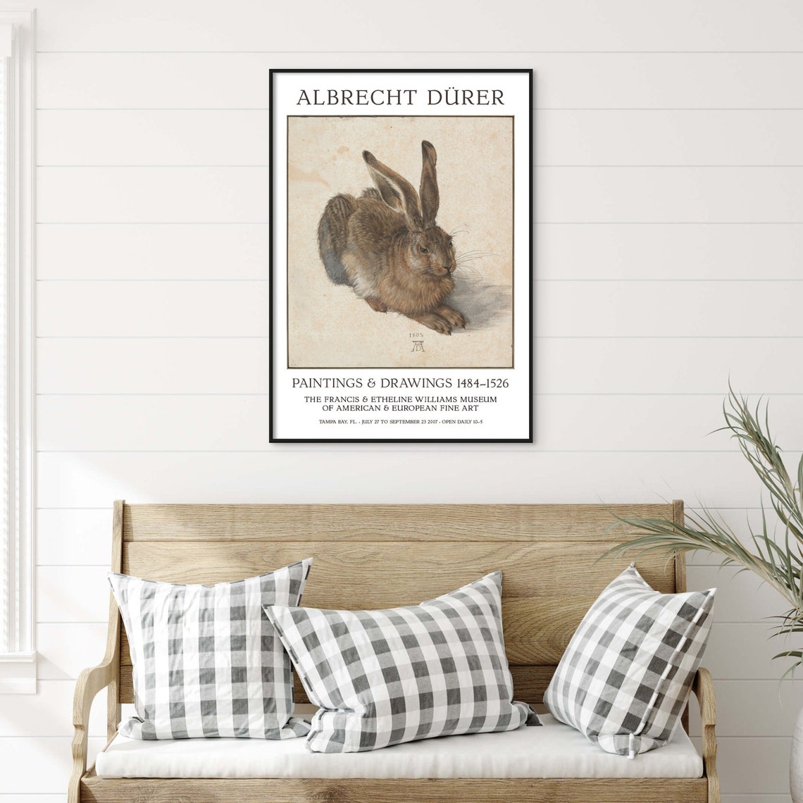 Albrecht Durer Poster, Durer Art Poster, Durer Young Hare, Durer Print ...