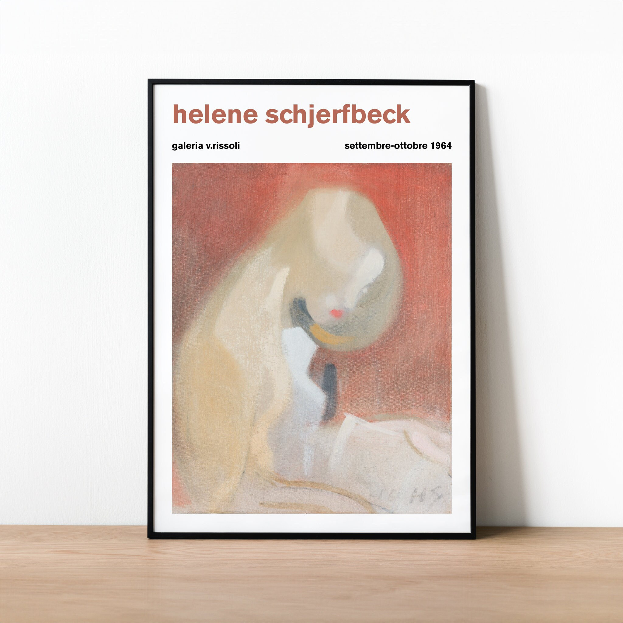 Helene Schjerfbeck Exhibition Poster, Helene Schjerfbeck Print, Gallery ...