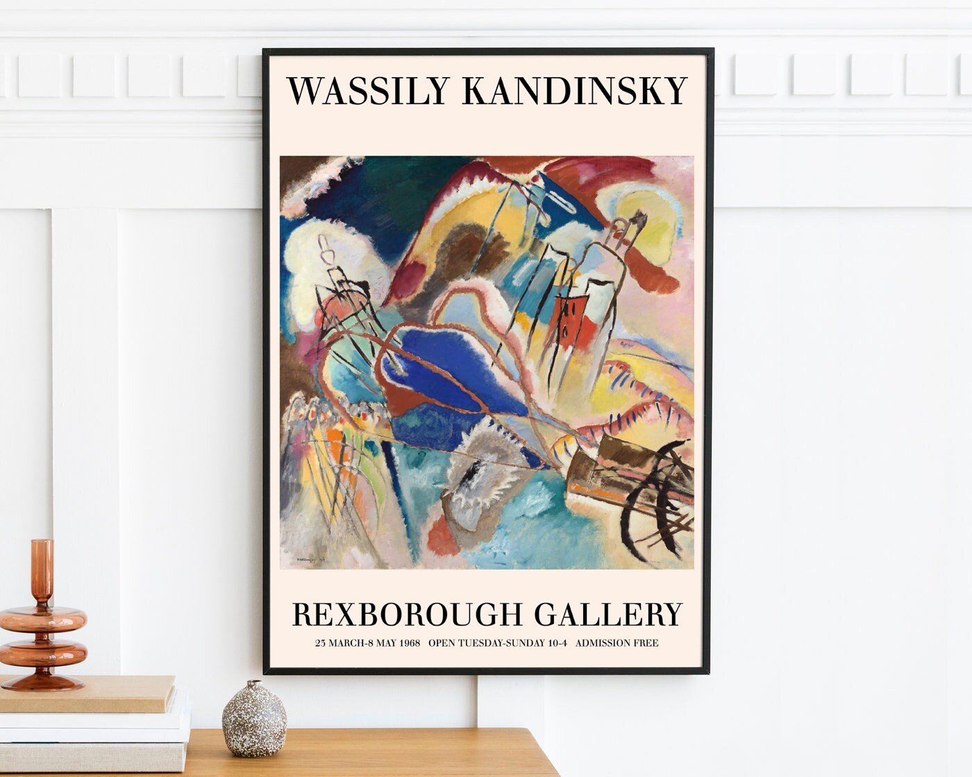 Wassily Kandinsky Exhibition Poster Gallery Print | Etsy