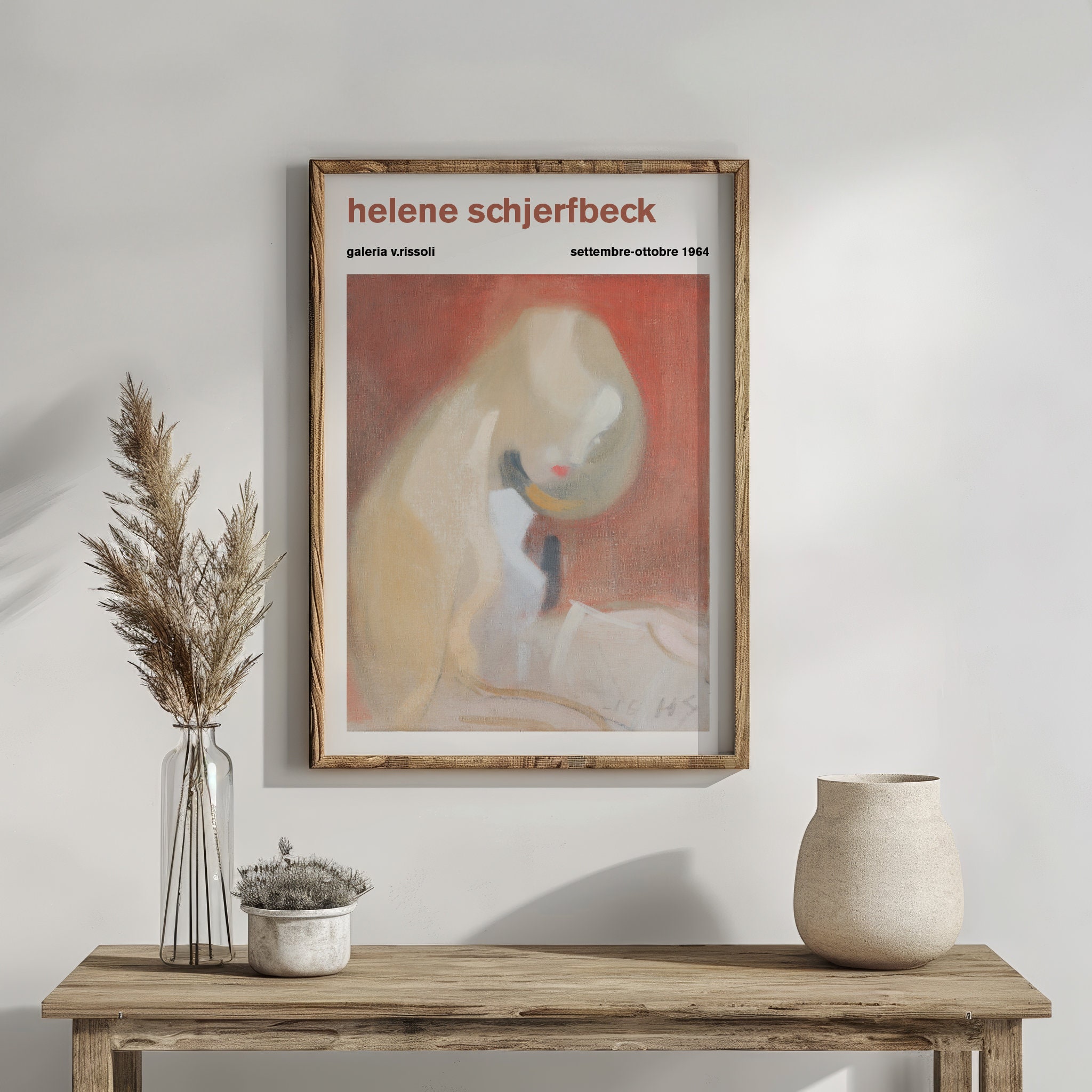 Helene Schjerfbeck Exhibition Poster, Helene Schjerfbeck Print, Gallery ...