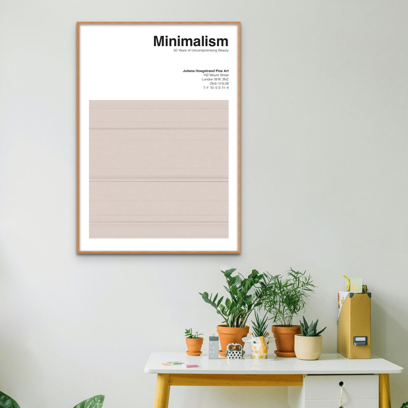 Minimalism Poster, Modern Art Exhibition Poster, Minimalist Print ...