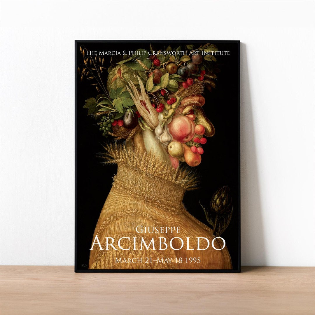 Giuseppe Arcimboldo Exhibition Poster, Renaissance Gallery Art, Museum ...