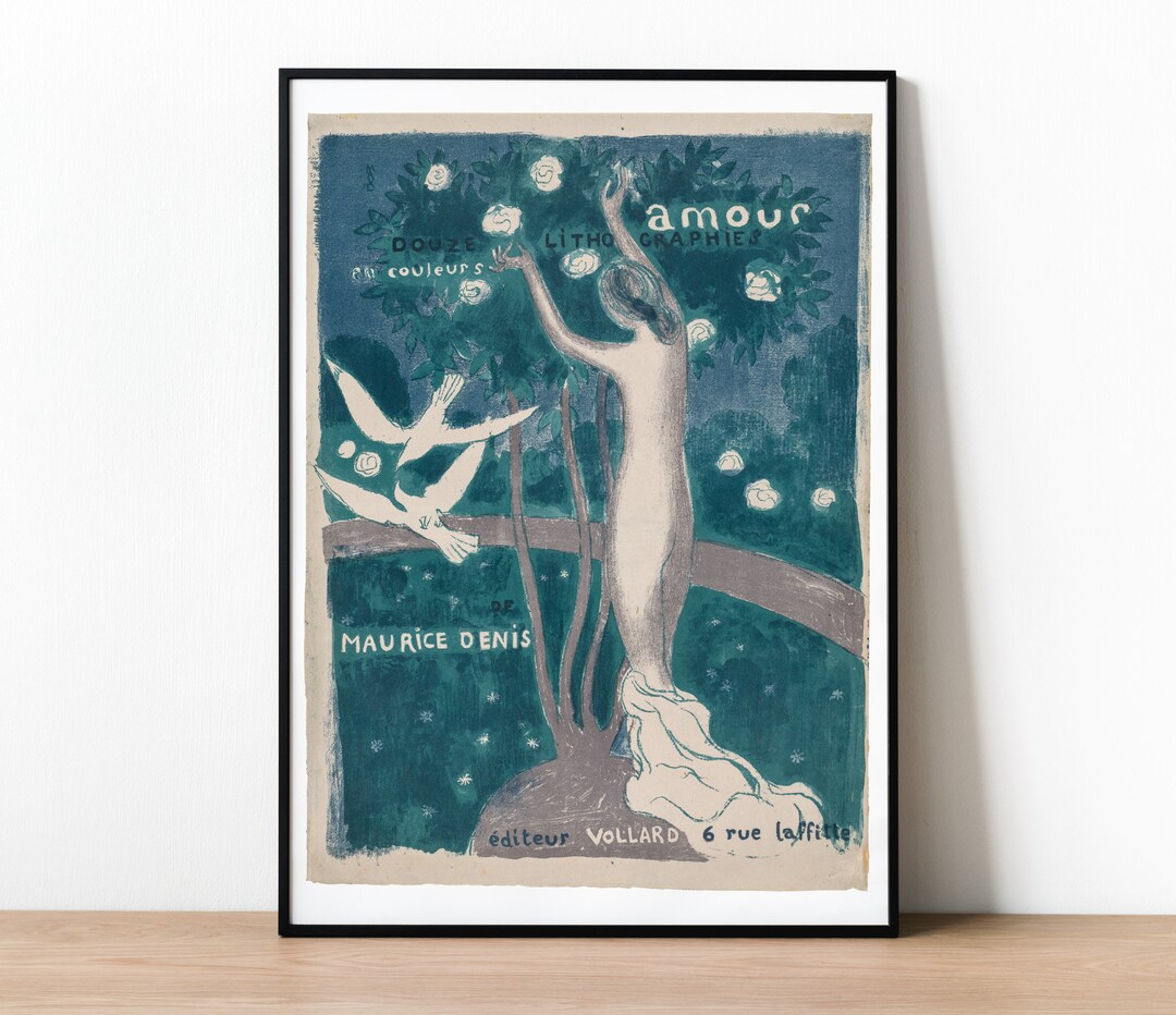 Maurice Denis Amour Print | Love Poster Lithograph Print | Wall Decor ...