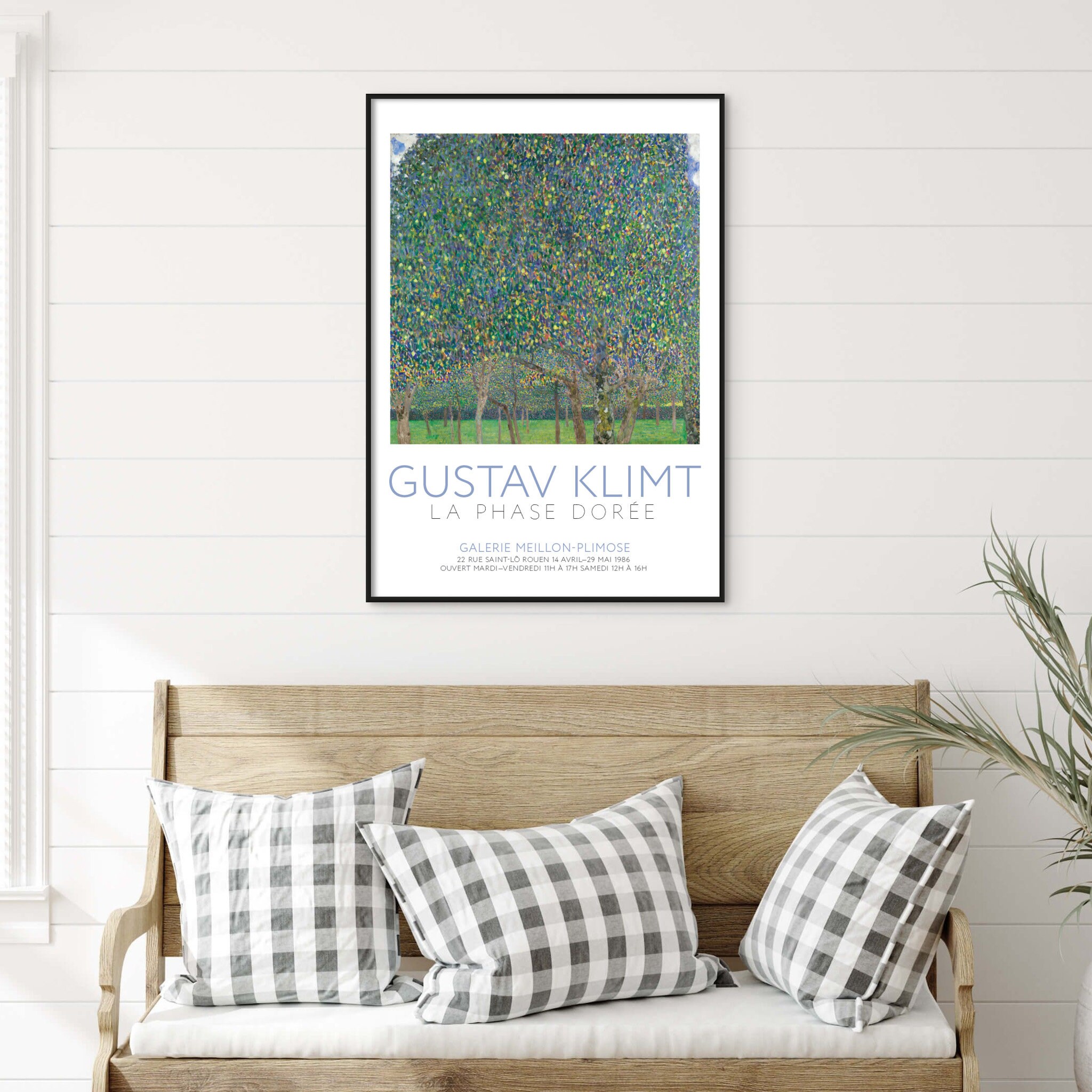 Gustav Klimt 'pear Tree' Exhibition Poster - Stunning Fine Art Print ...
