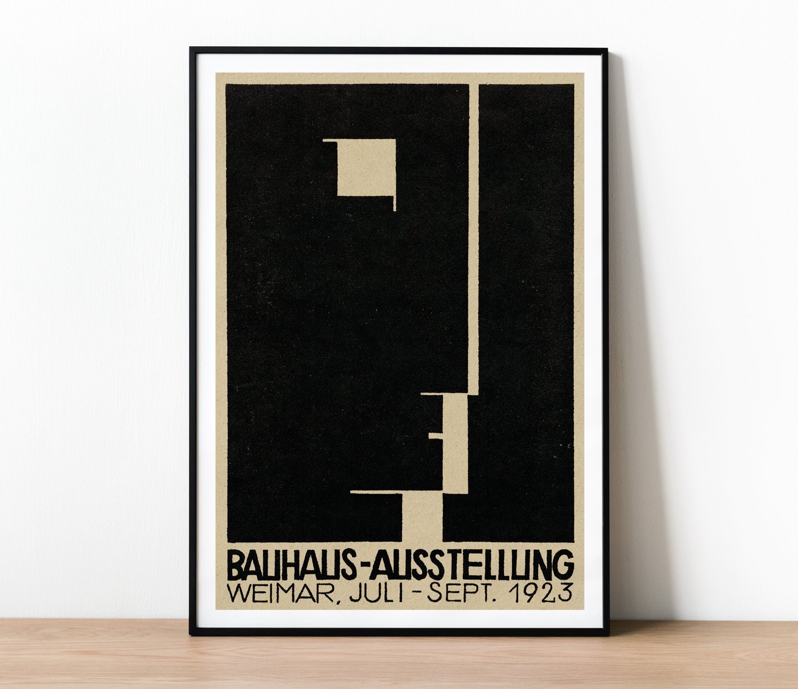 Herbert Bayer Bauhaus Poster, Bauhaus Weimar 1923 Exhibition Print ...