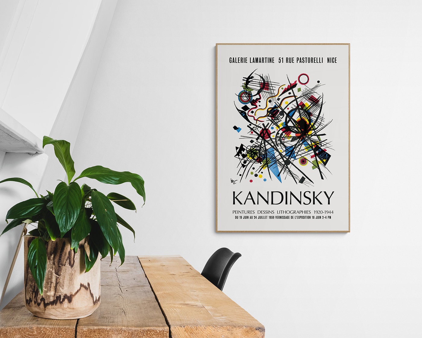 Wassily Kandinsky Exhibition Poster, Museum Quality Gallery Print ...