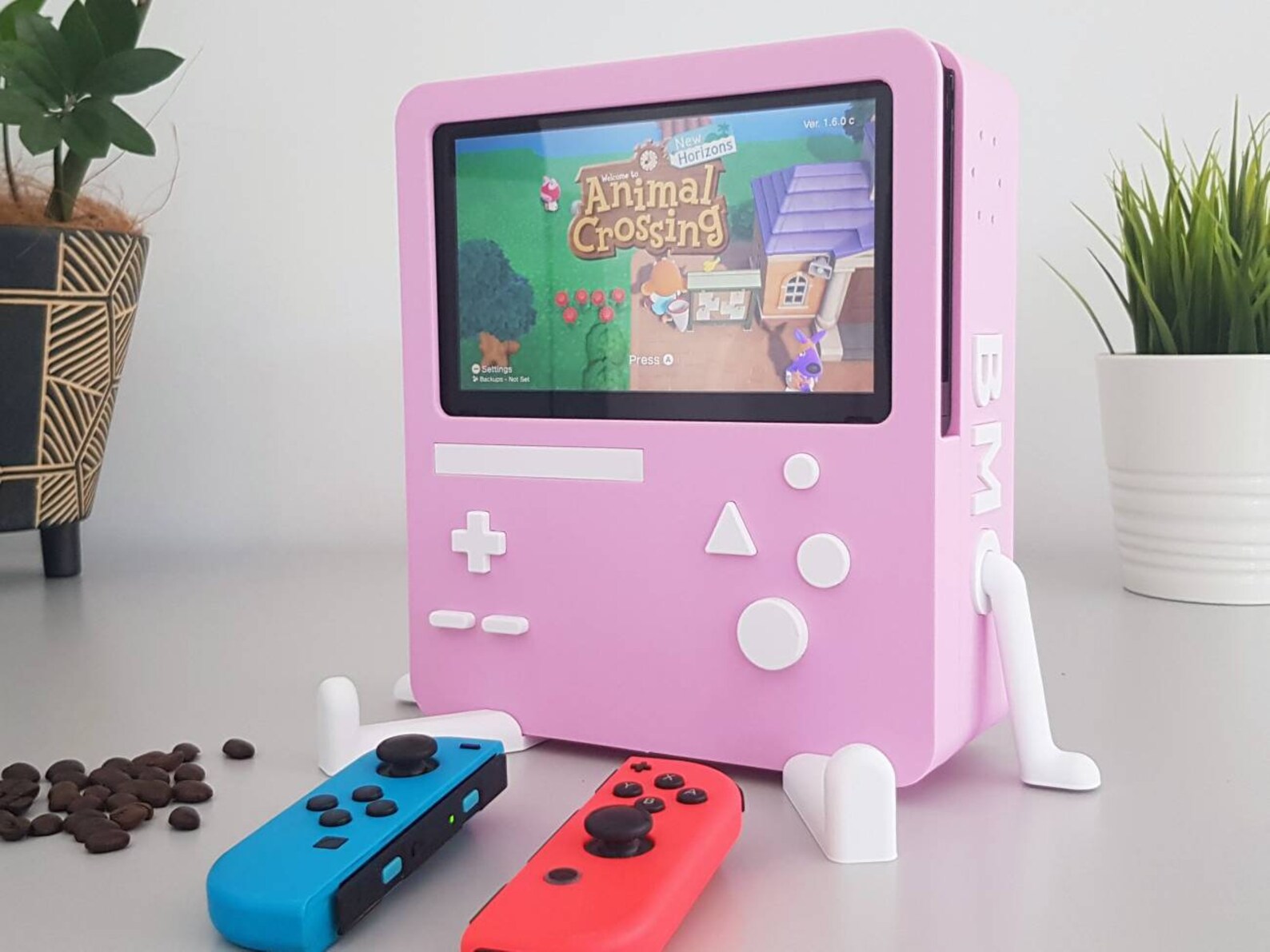 Pastel Pink BMO Nintendo Switch Charging Station Dock Stand - Etsy