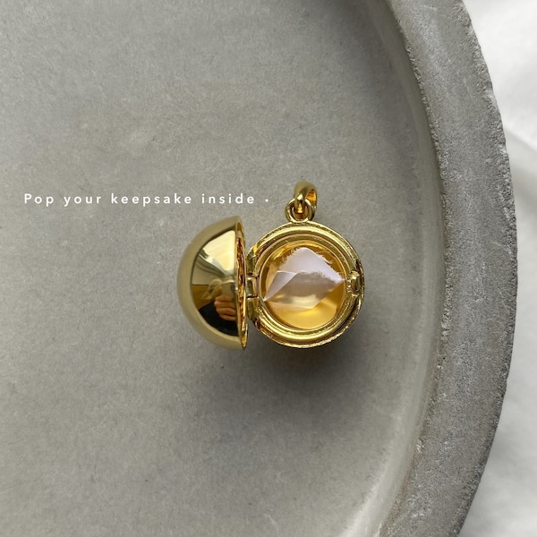 Sphere Locket - Etsy